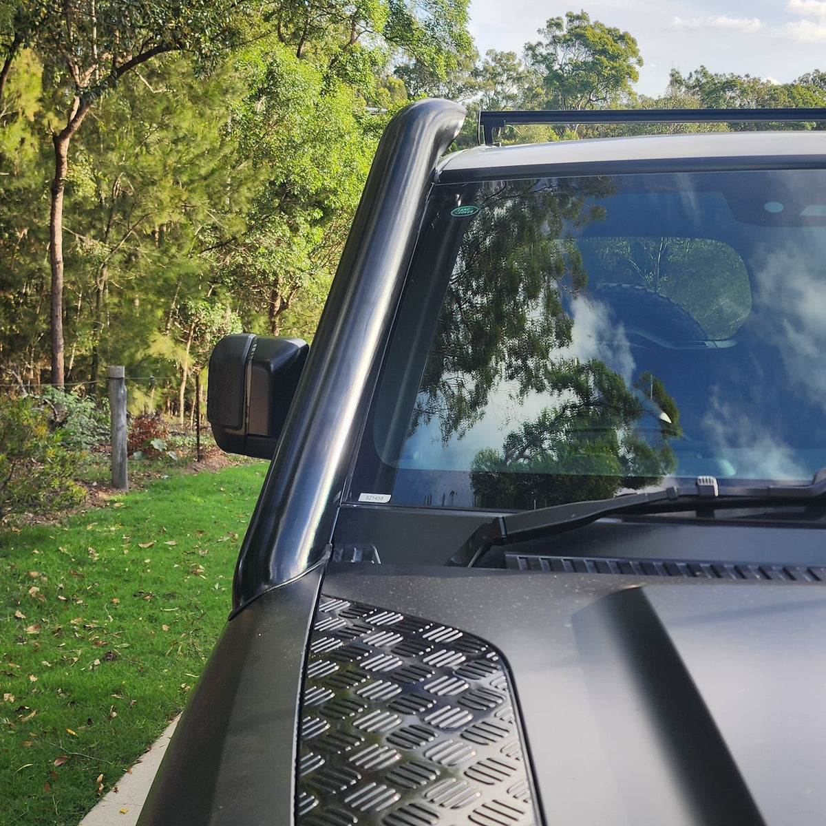 New Defender 4” Stainless Steel Snorkel – New Defender Mods