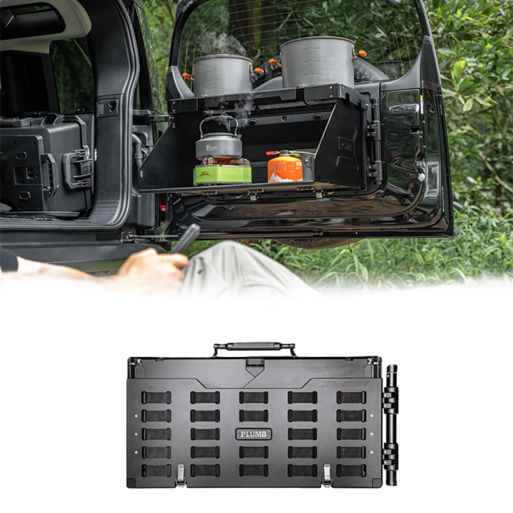 New Defender Plumb Rear Fold Out Multifunction Table – New Defender Mods