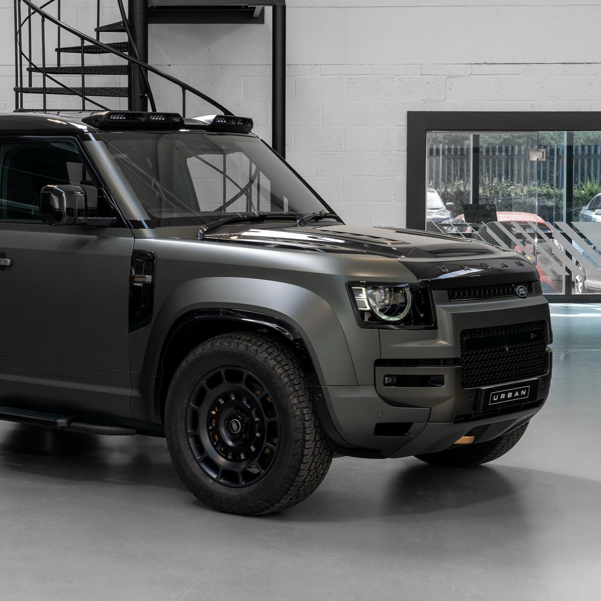 New Defender Urban OCTA Chopped Carbon Fiber Quad Vent Hood – New ...