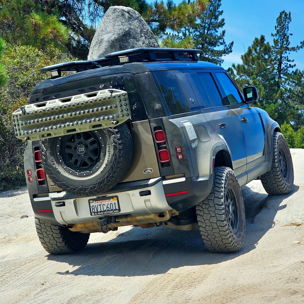New Defender Tailgate Rack – New Defender Mods