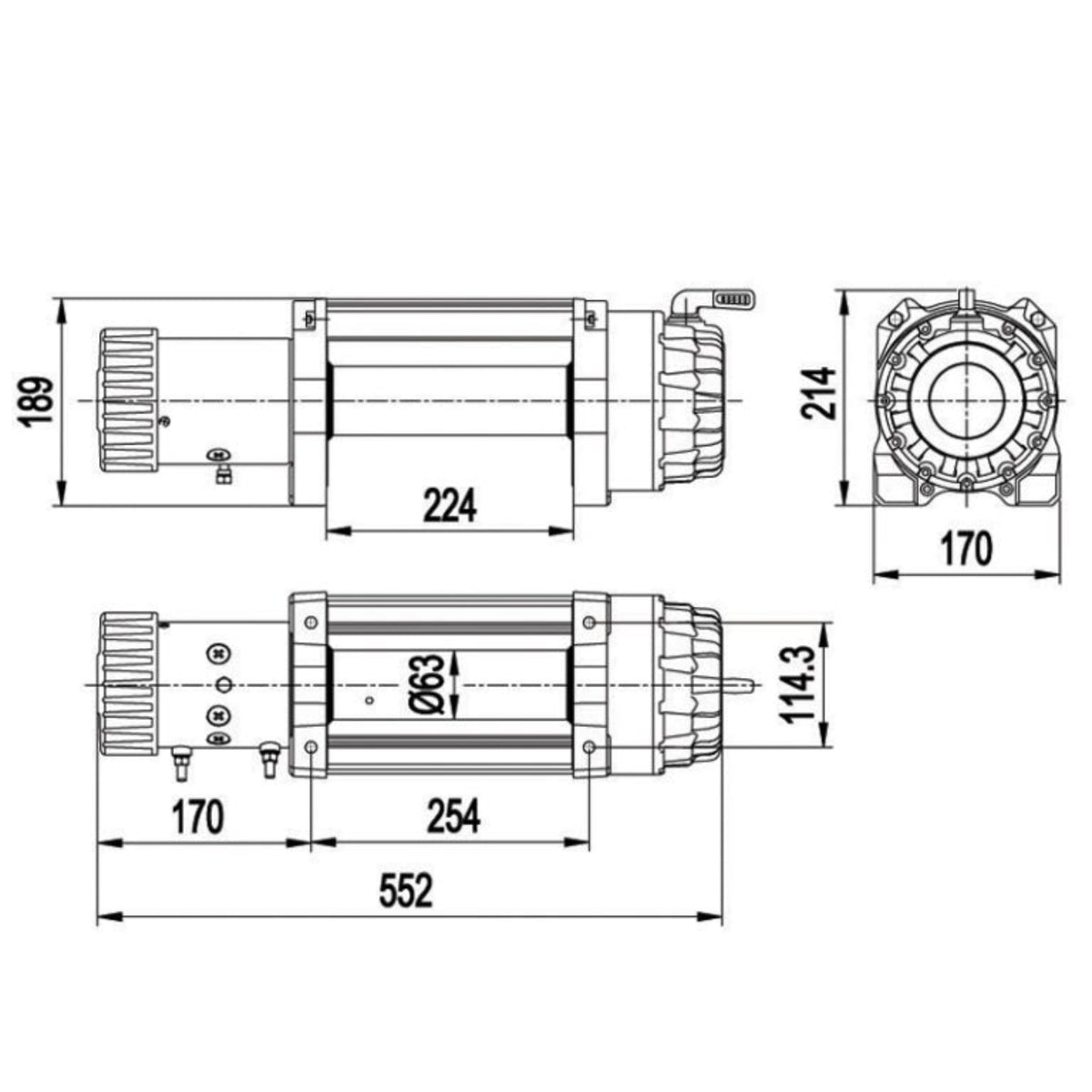 New Defender 12000lbs Winch – New Defender Mods