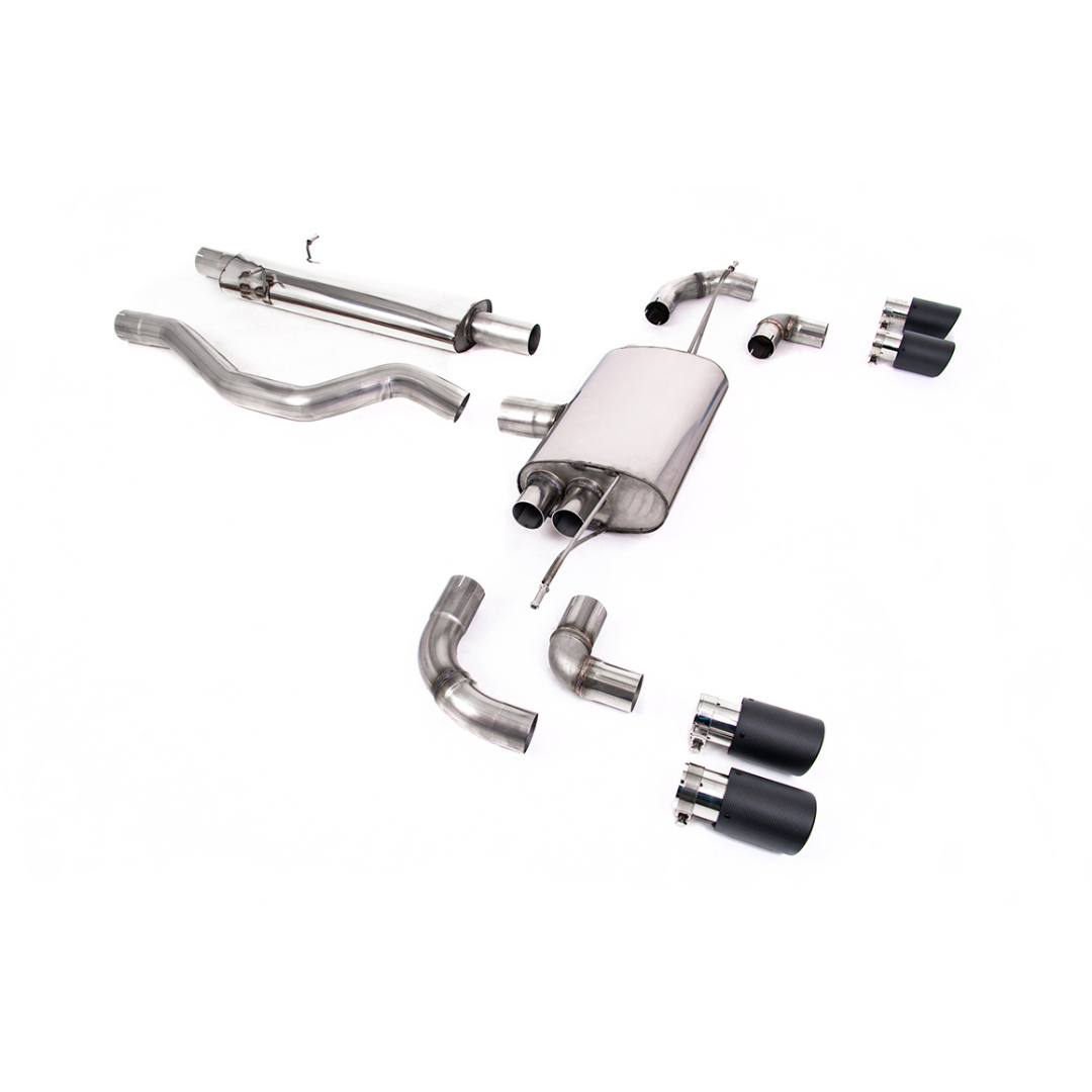 New Defender 110 Milltek P300 & P400e Catback Exhaust System (resonate ...