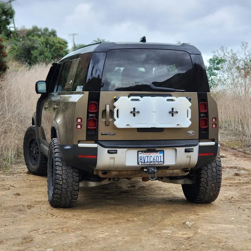New Defender Saltek Spare Tire Delete – New Defender Mods