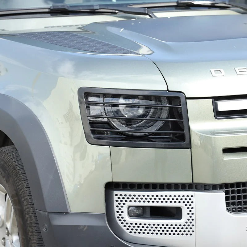 New Defender Stainless Steel Headlight Protection – New Defender Mods
