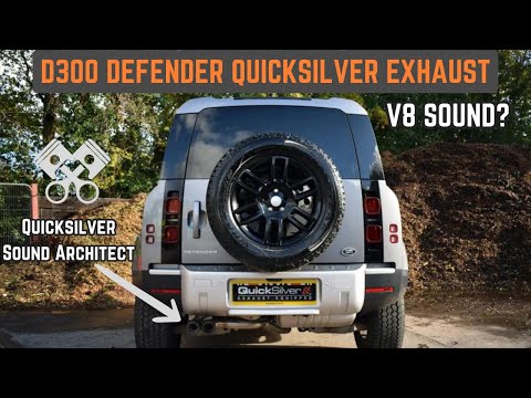 New Defender Quicksilver Diesel Muffler Exhaust System – New Defender Mods